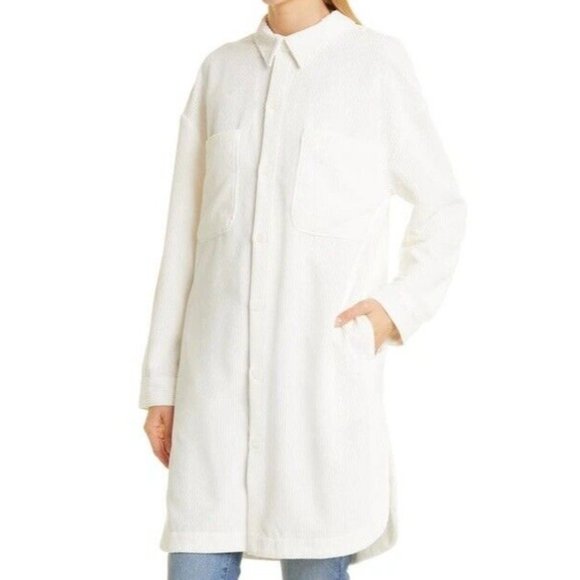 The Range | Jackets & Coats | The Range Shacket Light Shell White ...